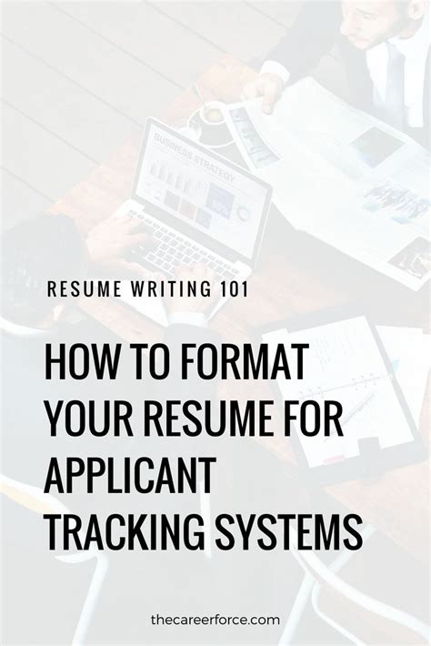 How Do Applicant Tracking Systems Work ATS Resume Guide Resume Tips Resume Advice Resume