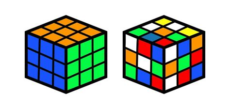 Rubiks Cube Color Vector Art Icons And Graphics For Free Download