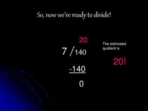 Ppt Estimating Quotients Using Compatible Numbers Powerpoint