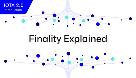 Finality Explained How Nodes Sync The Ledger Iota News