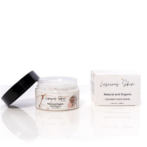 Coconut Face Scrub Luscious Skin
