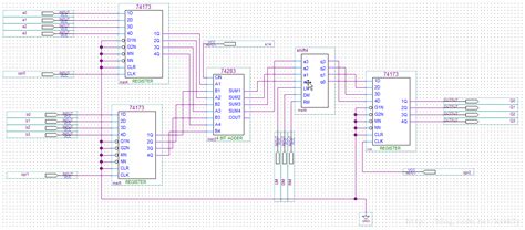 计算机组成原理实验二：四位补码运算器计组实验四位补码运算器 Csdn博客