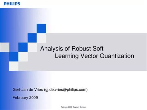 Ppt Analysis Of Robust Soft Learning Vector Quantization Powerpoint Presentation Id7073906