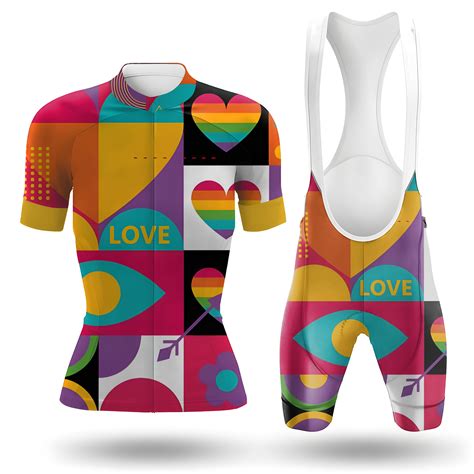Rainbow Womens Short Sleeve Cycling Kit Rssc Sports