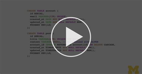 Altering Table Schema SQL Techniques Coursera
