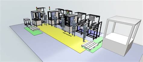 Manual Assembly Line Project Download Free 3d Model By Cadproduct Cad Crowd
