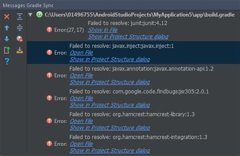 Why Do I Got Errors On Gradle When Creating A New Project On Android