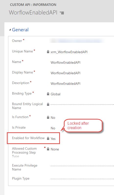 Dataverse Custom Api Enabled For Workflow It Must Be Code