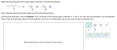 Solved Determine The Structures Of The Missing Organic Chegg