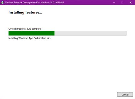Windows SDK Hangs And Wont Go Any Further Stack Overflow