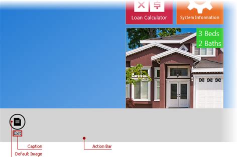 Tile Control Tutorial Step 8 Add Action Bar Items Vcl Devexpress Documentation