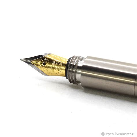 Перьевая ручка Solcom из титана в интернет-магазине Ярмарка Мастеров по ...