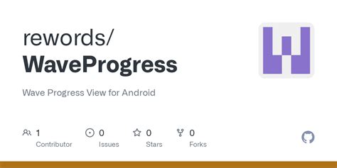 GitHub Rewords WaveProgress Wave Progress View For Android