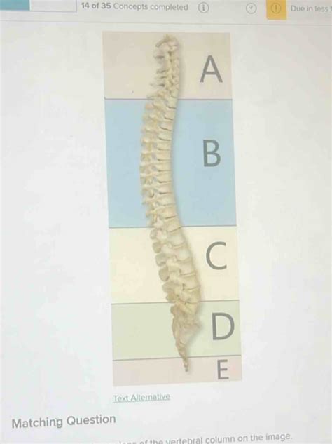 Solved Of 35 Concepts Completed 0 4 Due In Less Matching Question The