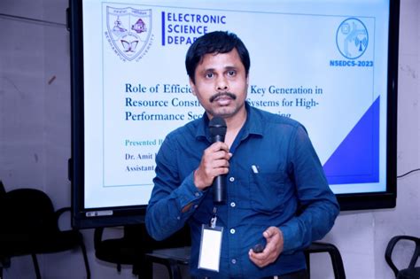 successfully delivered a lecture on role of efficient hardware key