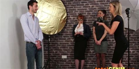 Bashful Guy Stips For Cock Hungry Sluts Tnaflix Com