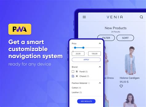 Magento PWA Add On For Improved Layered Navigation