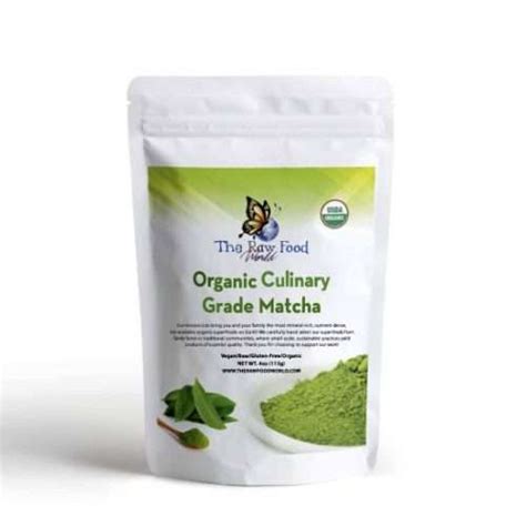 Matcha Culinary Grade A 4oz The Raw Food World