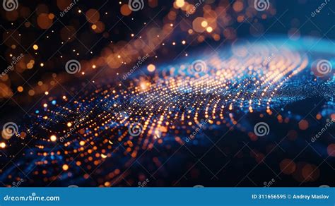 digital fingerprint scan in fiery glow stock image image of