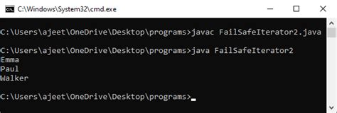 Fail Fast And Fail Safe In Java Online Tutorials Library List