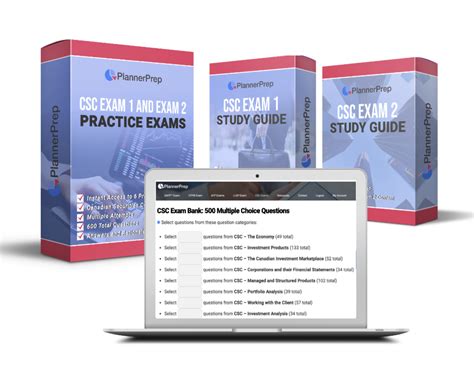 PlannerPreps CSC Practice Exams Exam Bank And Study Guides PlannerPrep