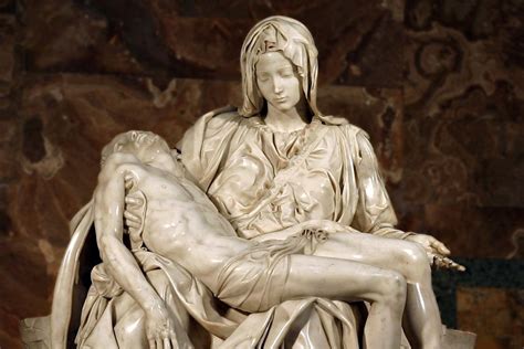 Pieta By Michelangelo Signature