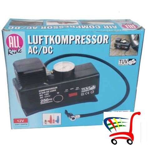 Kompresor za auto 12v i 220v - Kompresor za auto 12v i 220v - BumBum Shop