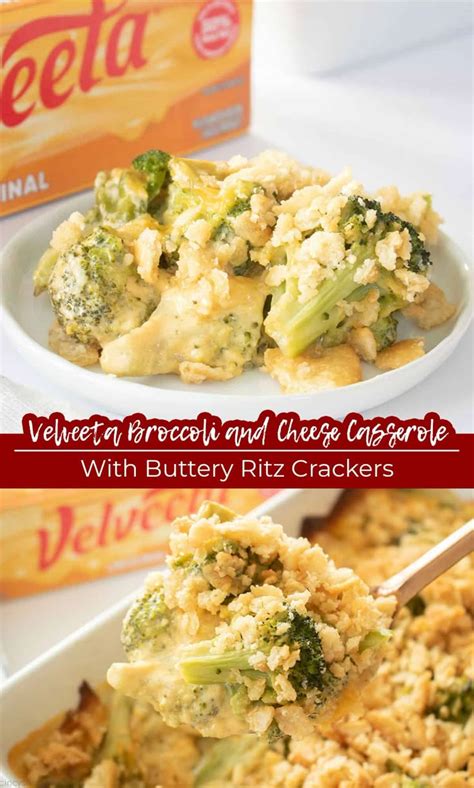Velveeta Broccoli And Cheese Casserole Cheesy Broccoli Casserole Veggie Side Dishes Broccoli