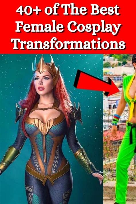 40 Of The Best Female Cosplay Transformations Kueez New Viral Pins