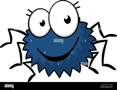 Happy Spider Cartoon