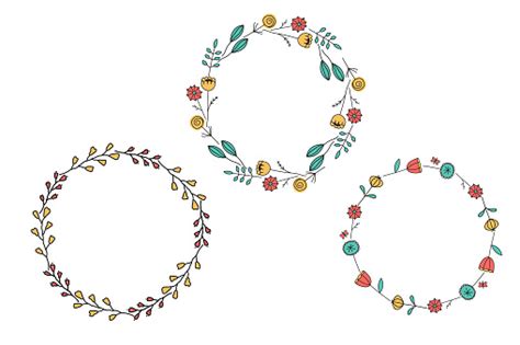 꽃 가지 식물이 있는 벡터 프레임 손으로 그린 색깔의 축제 봄 테두리 텍스트 공휴일 초대 어머니의 날 생일 축하를 위한 디자인 요소 광고지 카드용 경계에 대한 스톡 벡터