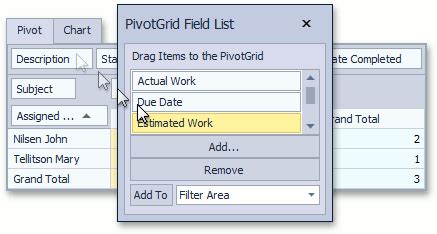 Pivot Chart Module Overview XAF Cross Platform NET App UI Web API DevExpress Documentation