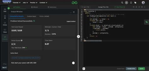 Gfg160 Codingjourney Problemsolving Gfg Codinglife Gfg160