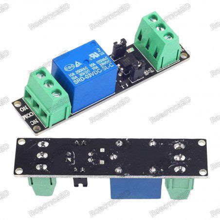 1 Channel 3V Relay Board Module Robotics Bangladesh