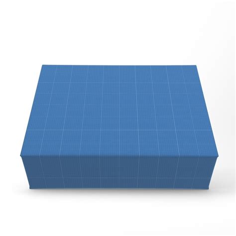 Premium Psd Cardboard T Box Front Side