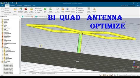 Bi Quad Antenna Loop Antenna Rectangular Loop Square Loop Antenna Using