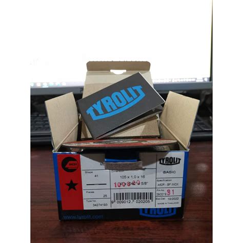 [sold Per Pc] Original Tyrolit Cutting Disk Basic [thin] Shopee Philippines