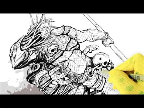 How To Draw Predator Drawing Easy Easy Step By Step YouTube