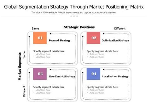 Segmentation Matrix Slide Team