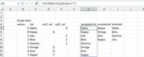 excel dynamically highlight bar color based on drop down list value