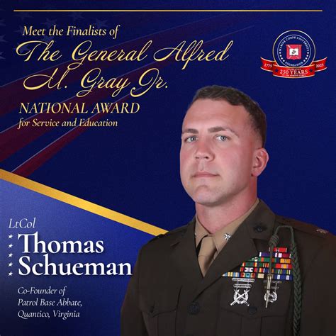 Introducing Ltcol Thomas Schueman He Co Founded Patrol Base Abbate