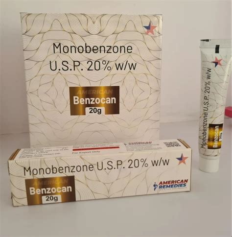 20gm Benzocan Monobenzone Cream At ₹ 340piece Monobenzone Cream In