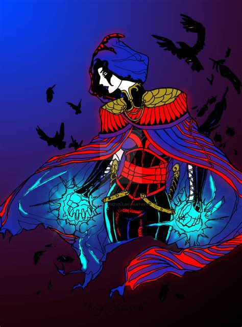 Book Sketch Angel Assassin By Ladydove7 D4k15bk By Phantomparticle On