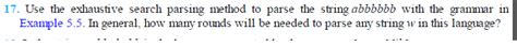 solved 10 give an unambiguous grammar that generates the