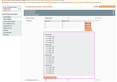 Product Export Mage2plenty Magento 1 Connector Guide