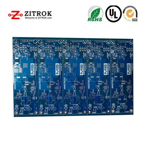 Quick Turn Immersion Gold With Bga Resin Plugged Vias Impedance Control Ems Pcb Board Pcba