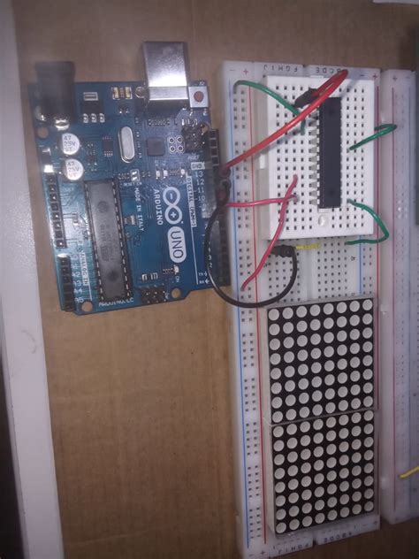 Solved Please Help Im Using Two 8x8 Led Matrix