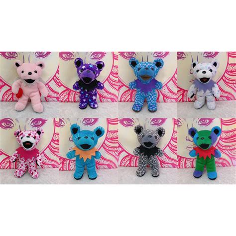 ตุ๊กตาหมีอ้าปาก ตุ๊กตาหมีแปลกๆ Grateful Dead Bear Plush สูง 7 นิ้ว