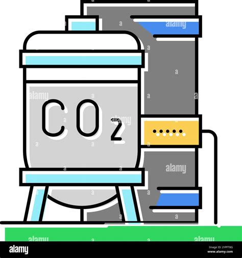 Compression Carbon Color Icon Vector Illustration Stock Vector Image