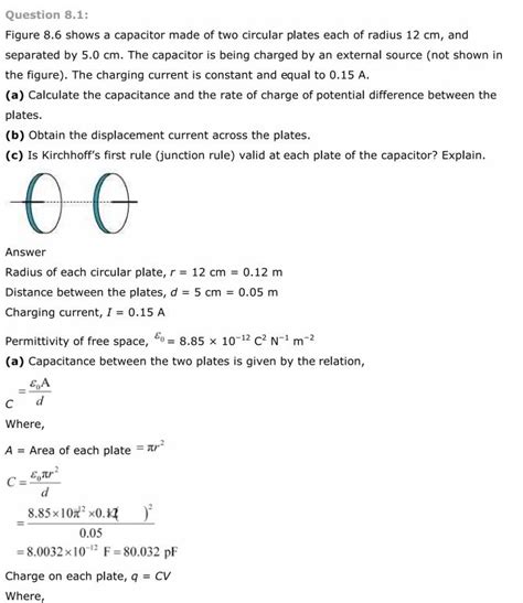Ncert Solutions For Class 12 Physics Chapter 8 Electromagnetic Waves Ncertguess